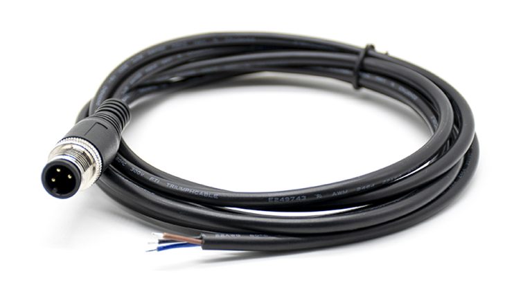 M12 to MINI DIN Overmolded Cable - Renhotec Pro