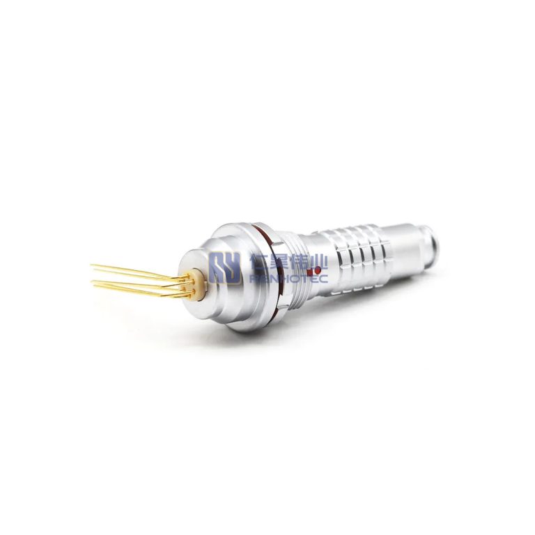 Push-Pull Self-locking K Series EEG Socket PCB Panel Mount Connector ...