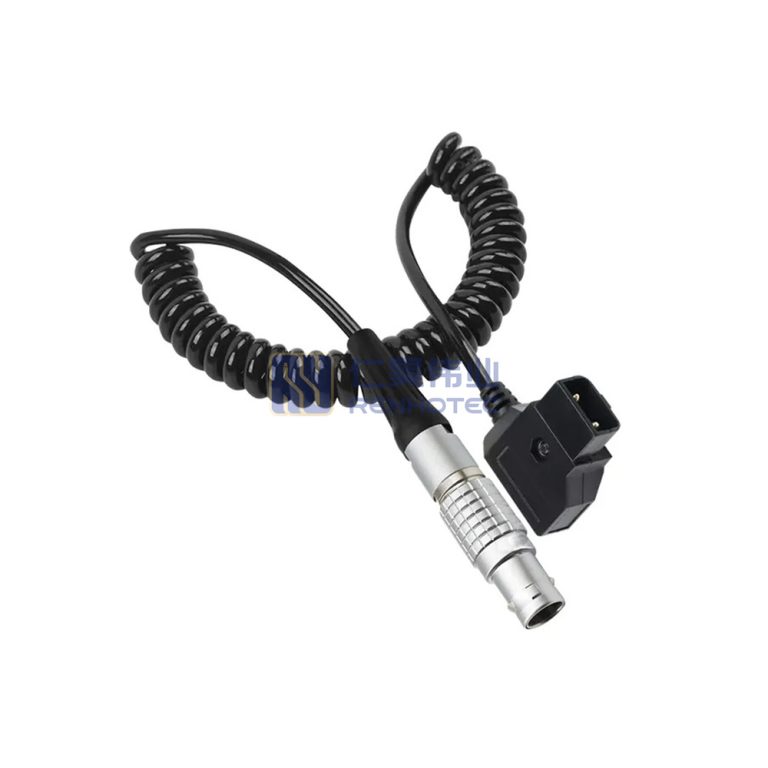 Push Pull B Series Straight Plug to D-tap Right angle Double Ended ...