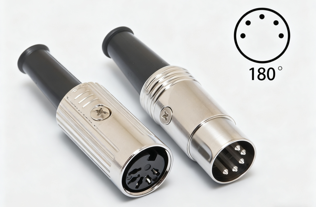 Choose the Right 5 Pin DIN Connector: Types, Pinouts & Guide - Renhotec Pro